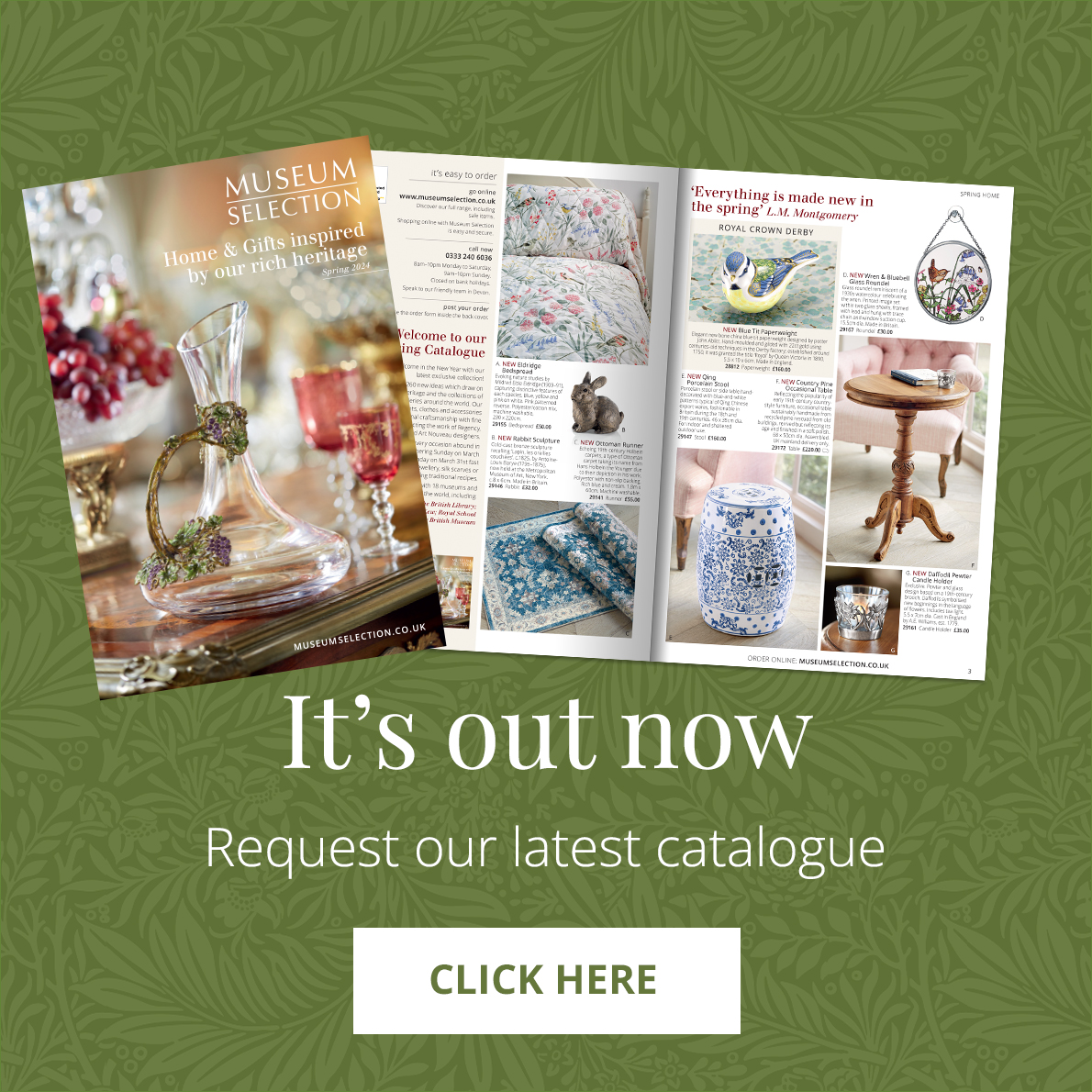 Museum Selection | Collection of Home Accessories, Jewellery, Gifts and ...