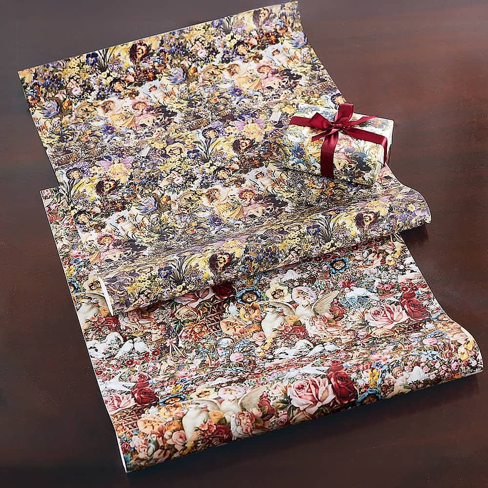 Victorian Wrapping Paper Victorian Vintage Christmas Wrapping Paper