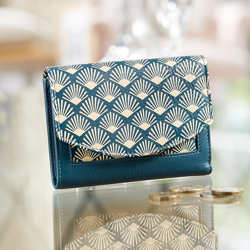 Art Deco Fan Wallet
