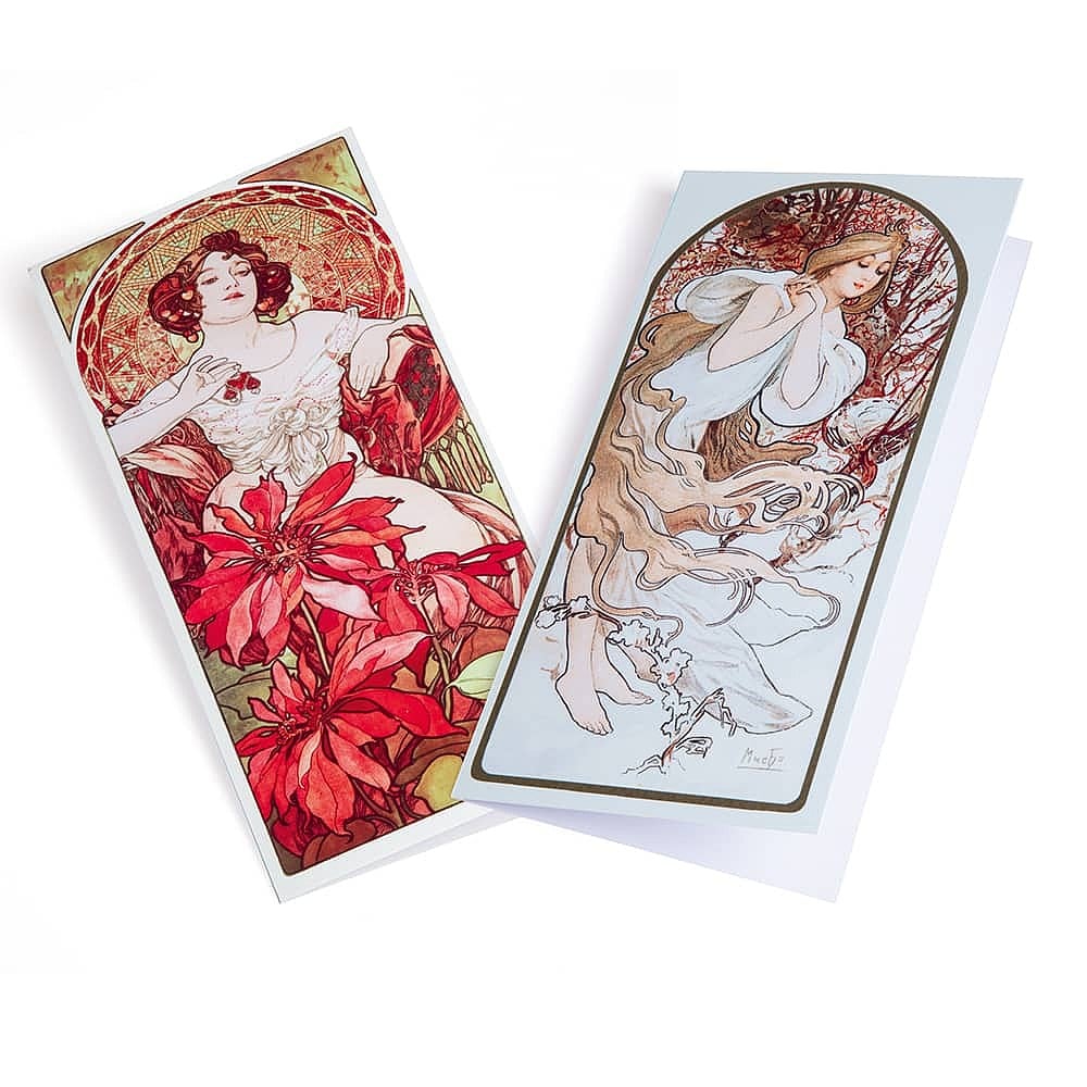 10 Mucha Christmas Cards | Museum Selection