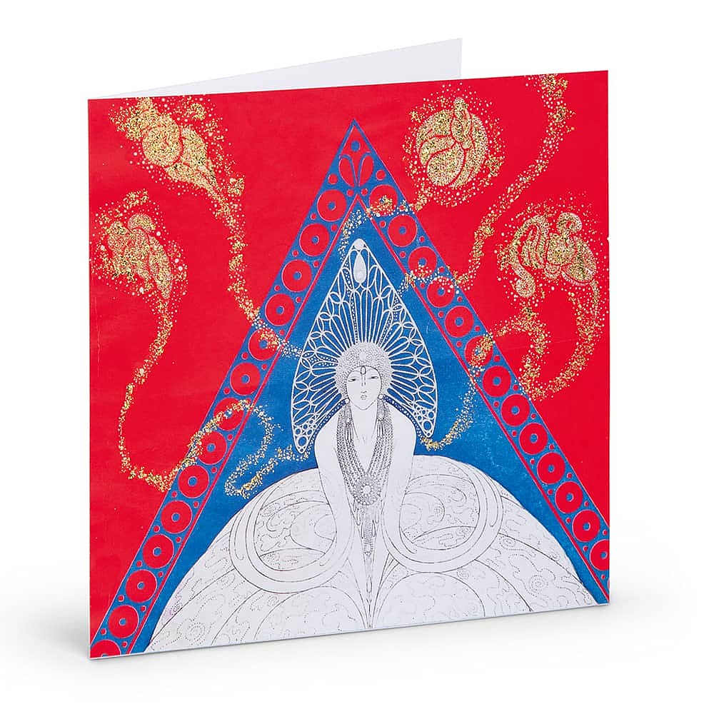 10 Erte Snow Queen Christmas Cards | Museum Selection