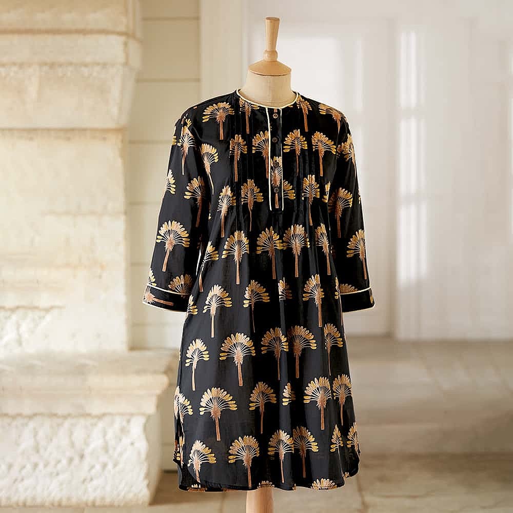 Egyptian Palm Cotton Tunic | Museum Selection