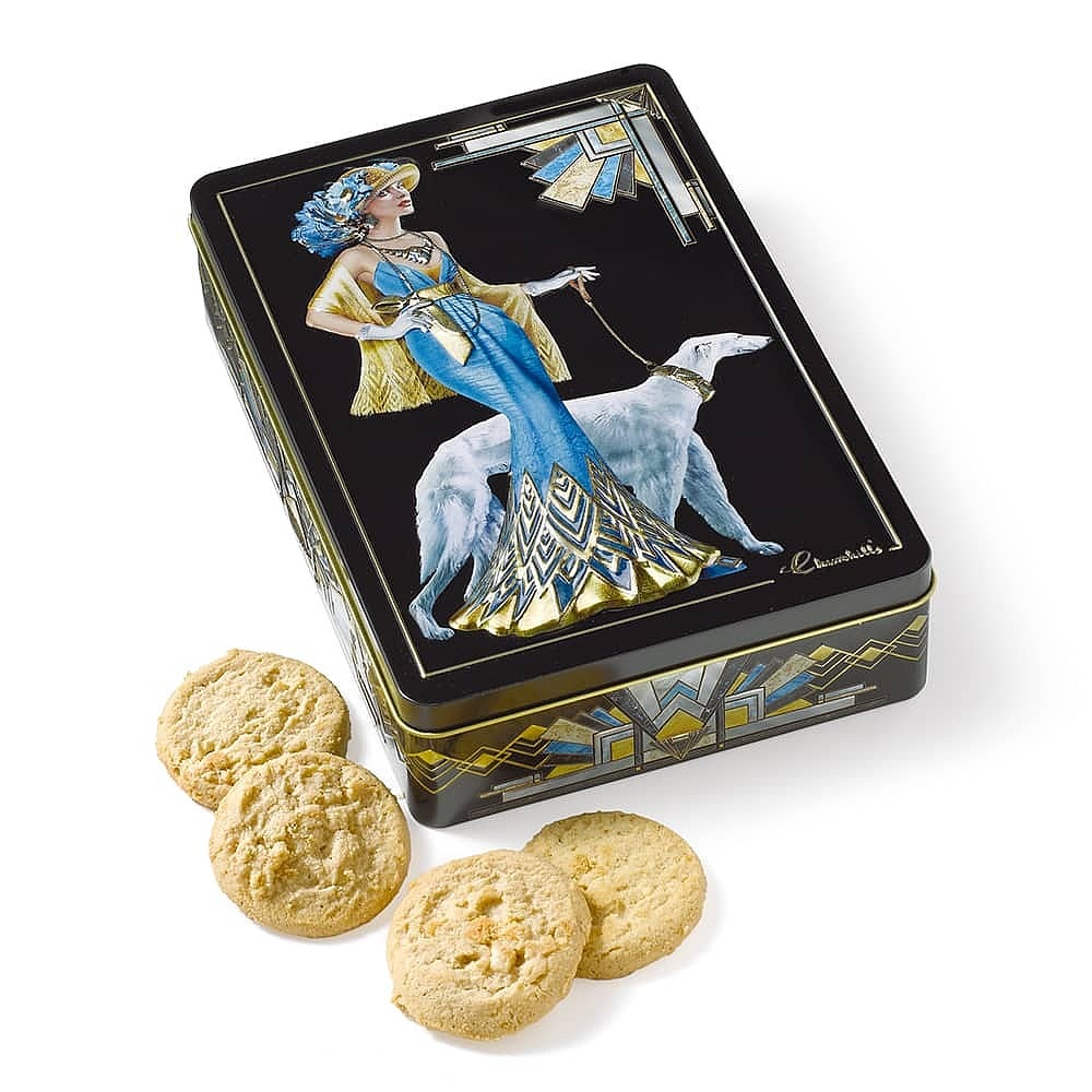 Art Deco Lady Biscuit Tin | Museum Selection