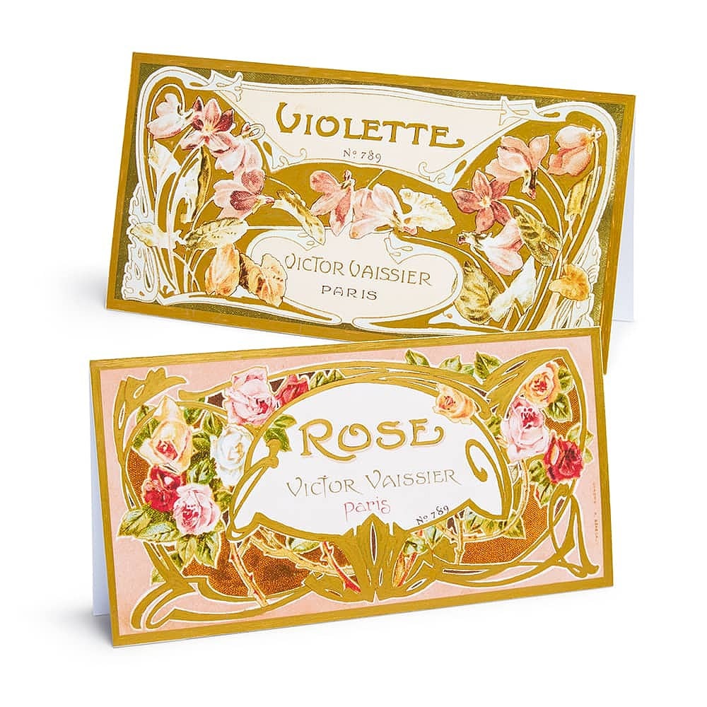 10 Nouveau Rose & Violette Cards | Museum Selection