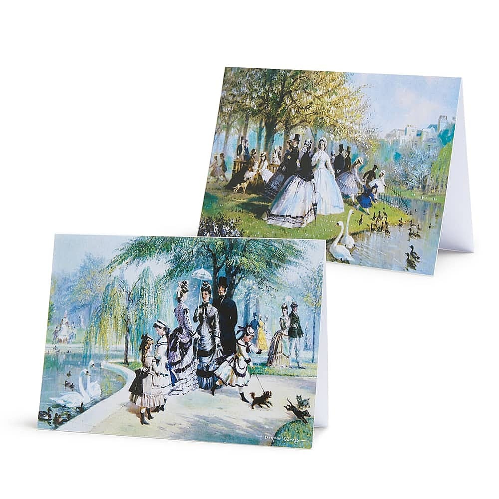 10 Vernon Ward Victorian Scene Cards | Museum Selection