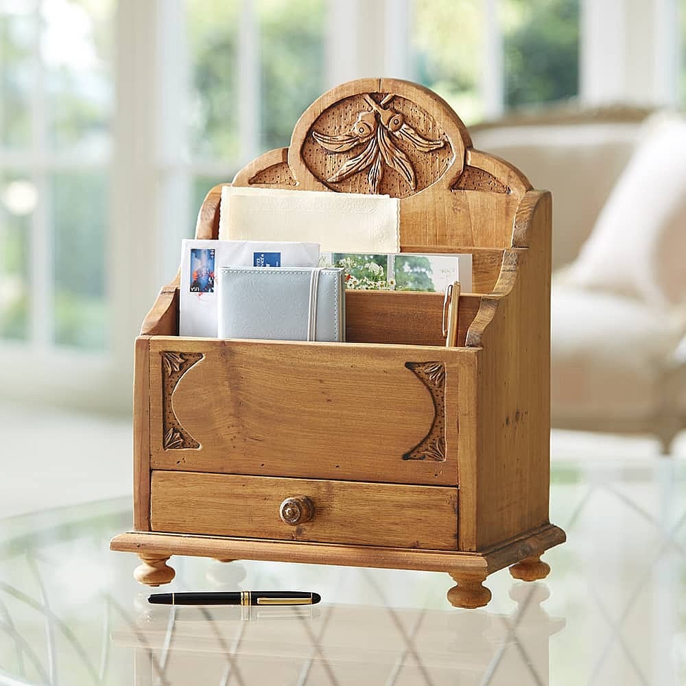 Country Pine Letter Rack | Museum Selection