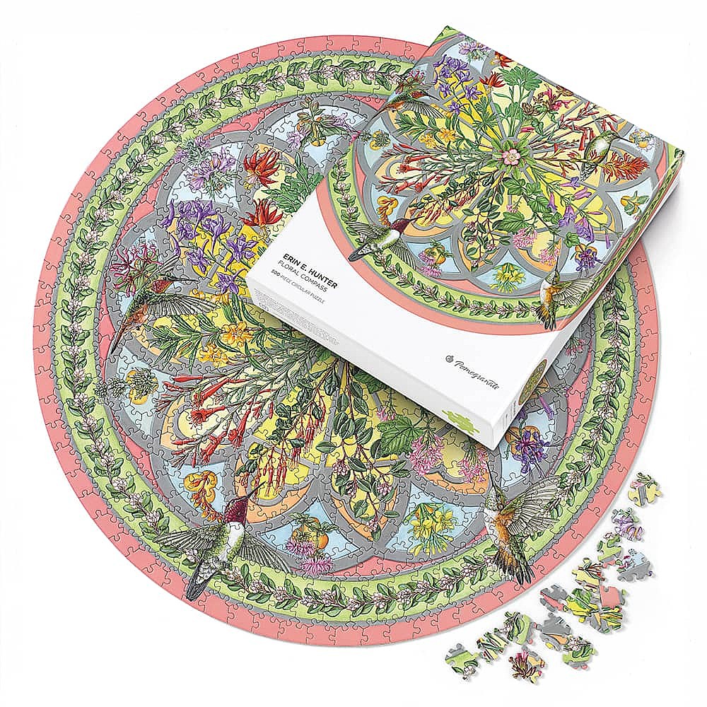 Round jigsaw puzzle store