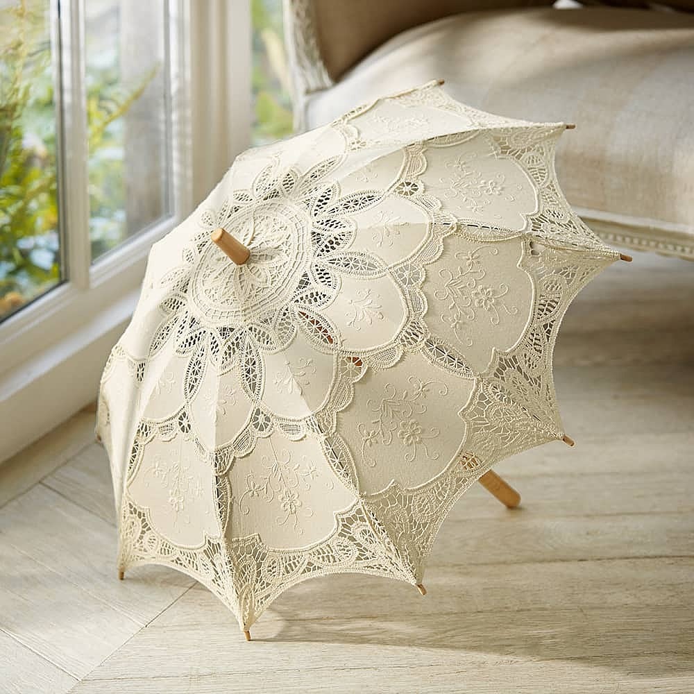 Victorian Lace Parasol Victorian Parasol And Lace Umbrellas