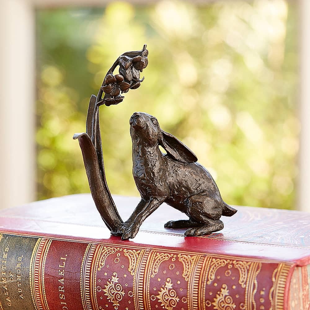 Limited Edition Bronze Hare Sculpture | Museum Selection