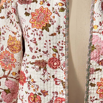 Water Lilies Reversible Jacket | Jackets & Coats | Museum Selection