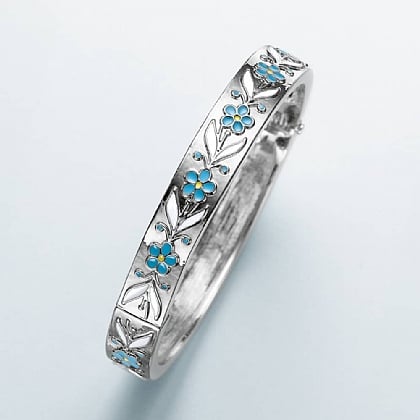 Celtic blessing silver bangle store